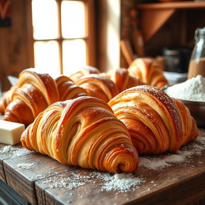Croissants Authentiques: Goût et Tradition Française