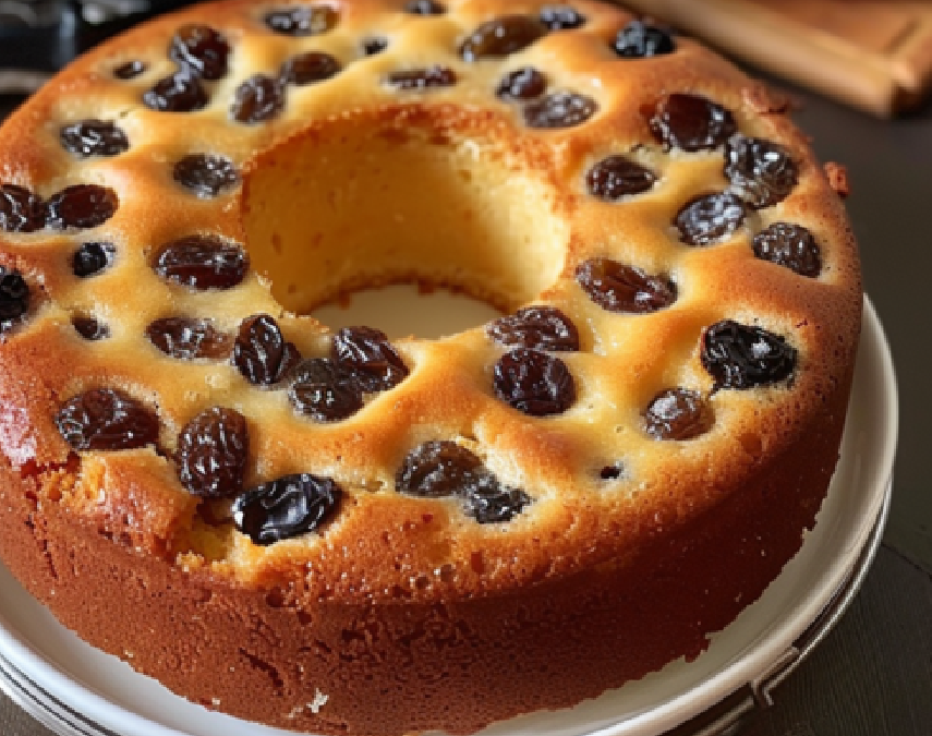 Gâteau aux raisins